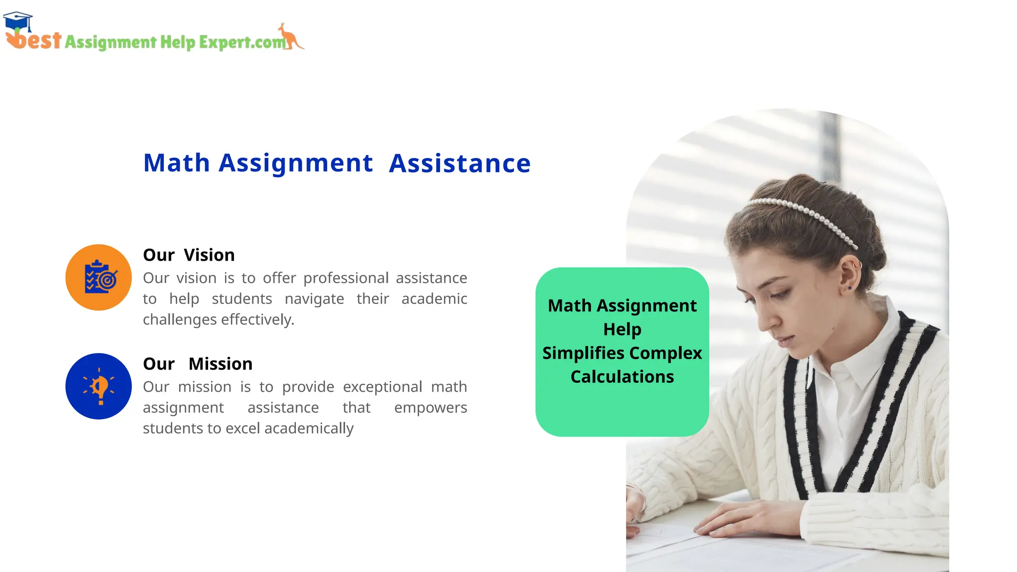 Math Assignment Assistance services help | PPTX