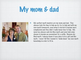 Math Autobiography | PPT