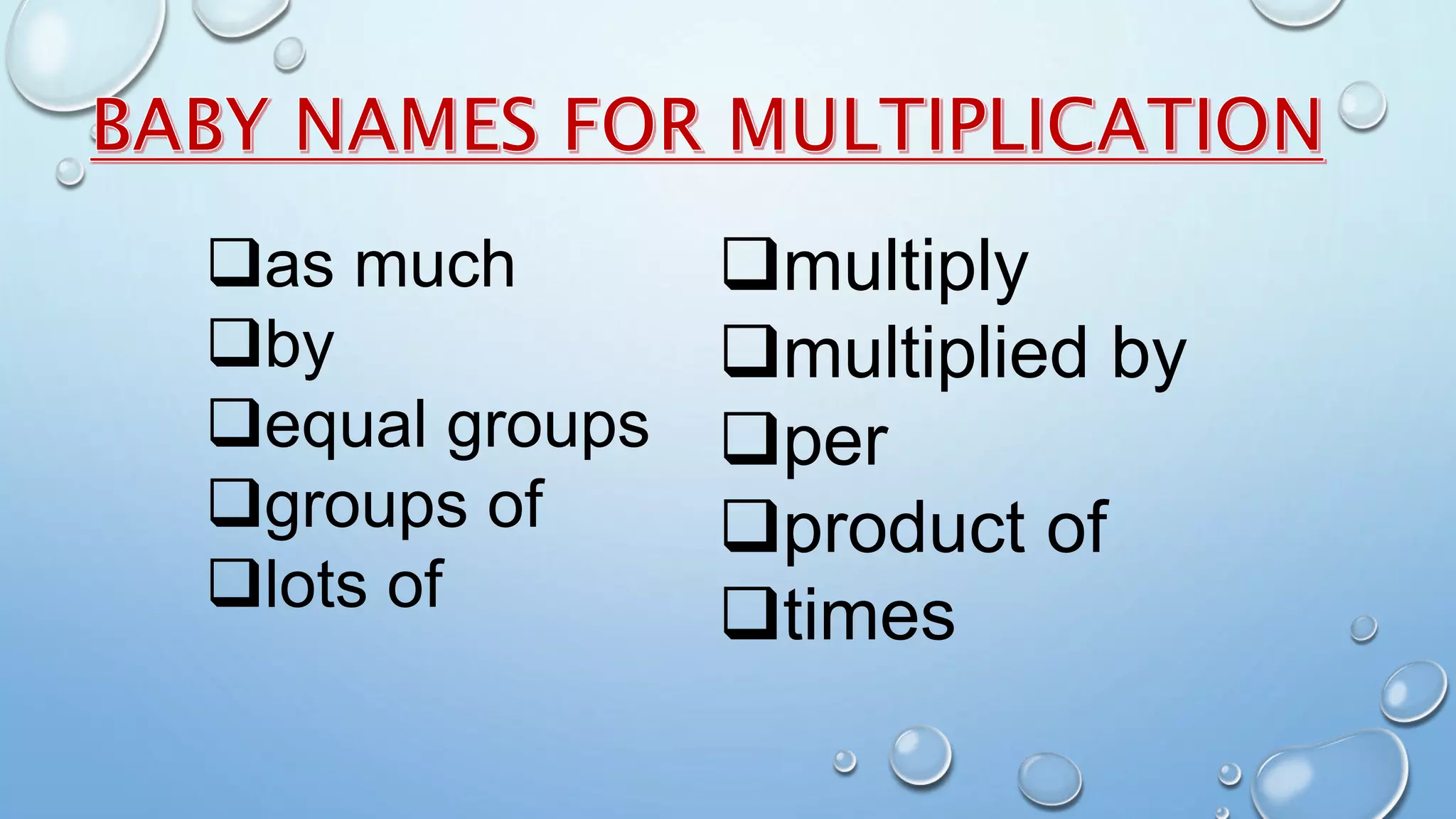 Math basic operations | PPTX