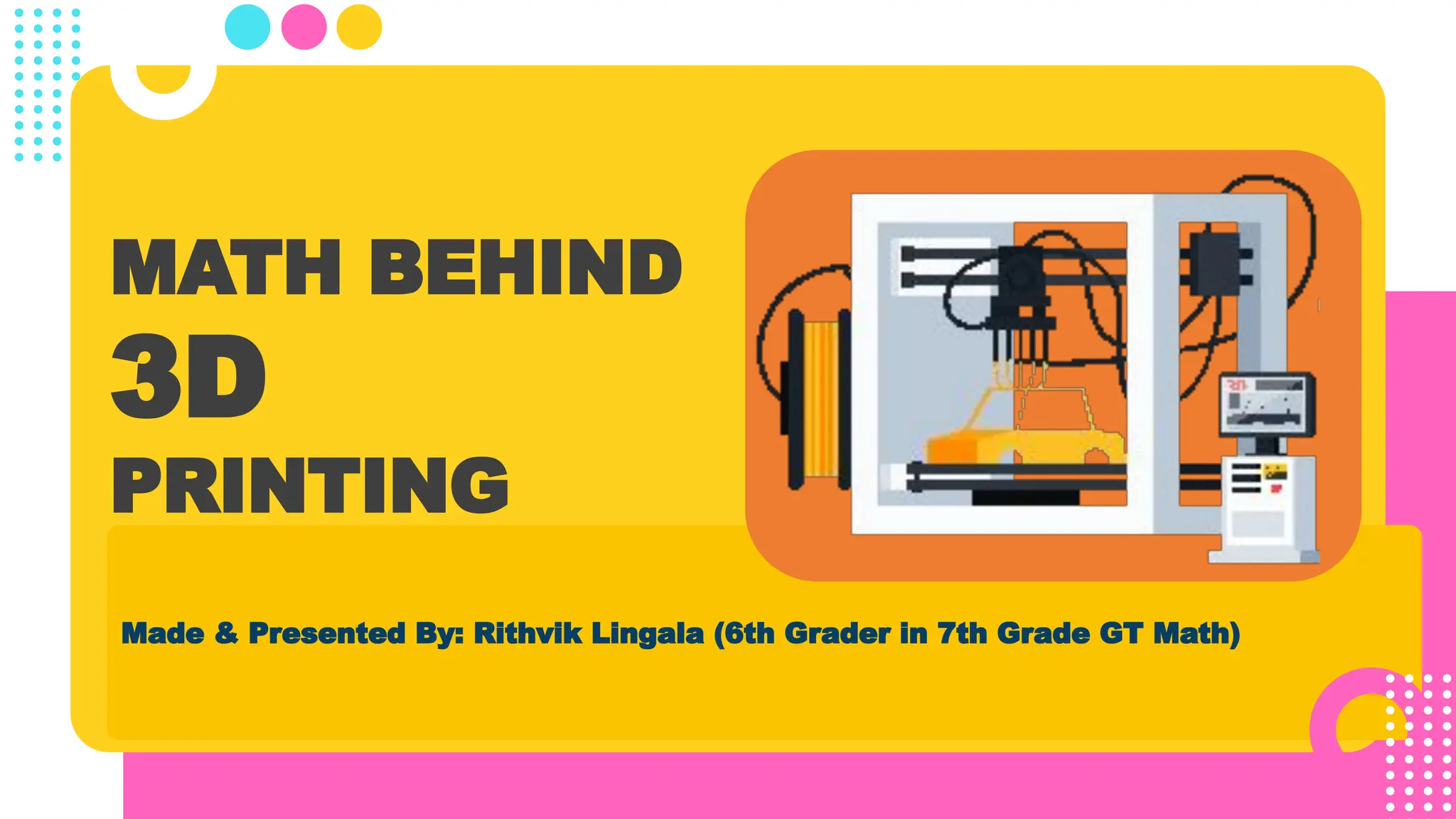 Math Behind 3D Printing | PDF