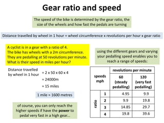 Math behind cycling PPT MADE BY NITYANT | PPTX