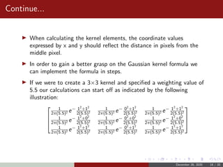 Math behind the kernels | PPT