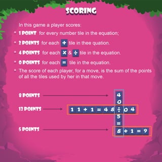 Math Builder Rule Book | PDF