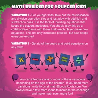 Math Builder Rule Book | PDF