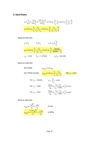 10-design of singly reinforced beams | PDF