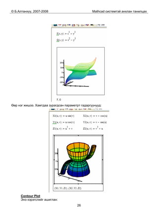 Mathcad beginning-part1 | PDF
