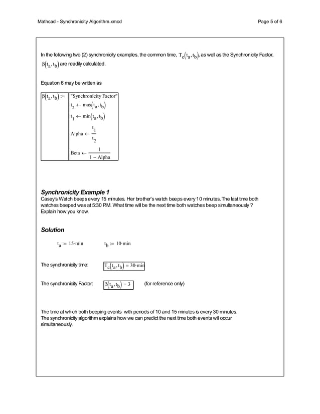 MathCAD - Synchronicity Algorithm.pdf