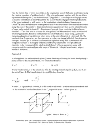 Math cad vm-001 stress-strain transformations | PDF | Physics | Science