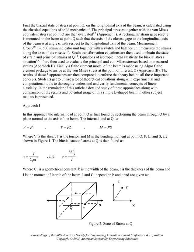 Math cad vm-001 stress-strain transformations | PDF | Physics | Science
