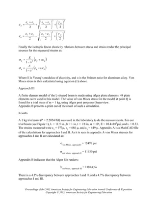 Math cad vm-001 stress-strain transformations | PDF | Physics | Science