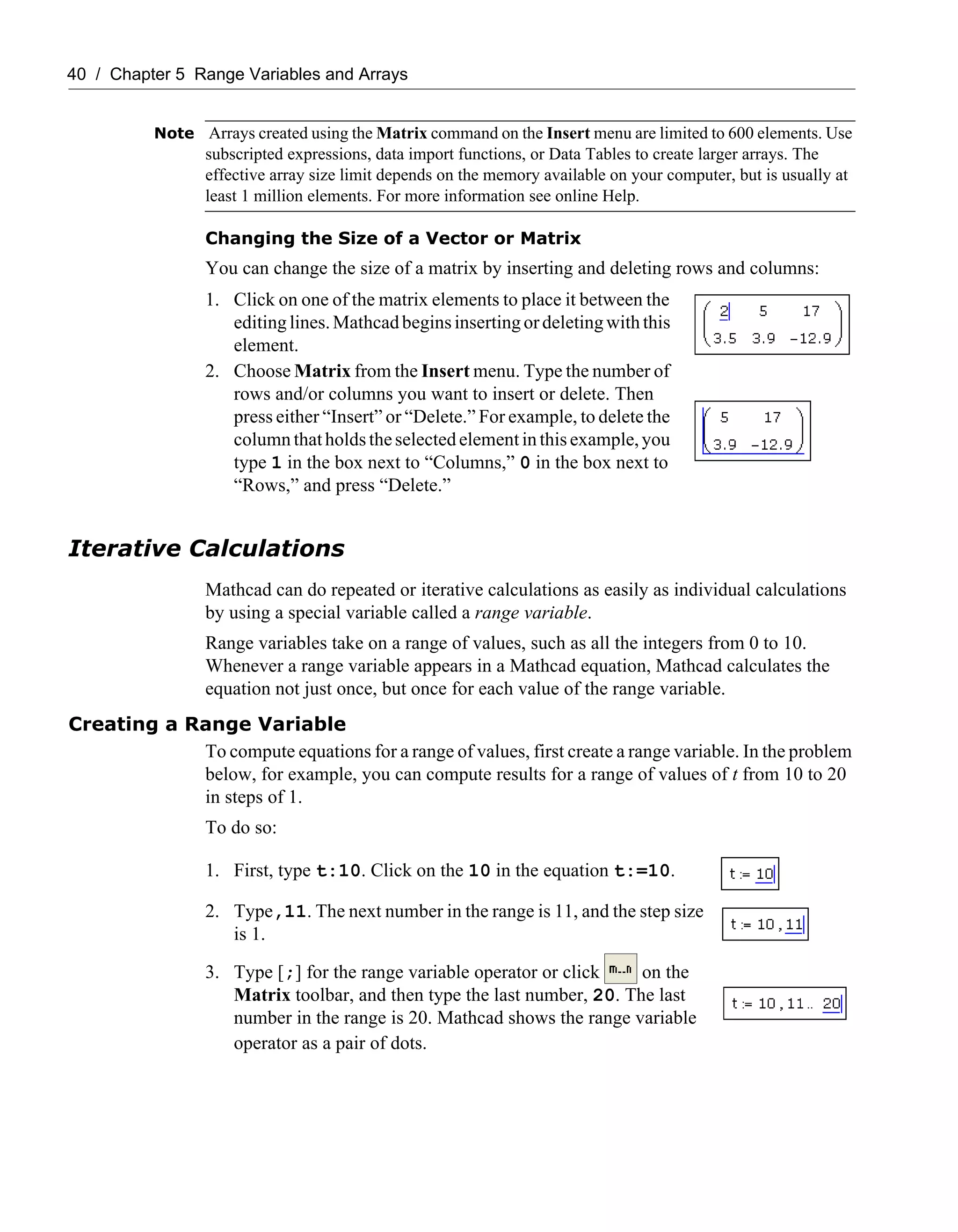 Math cad 14 user manual | PDF