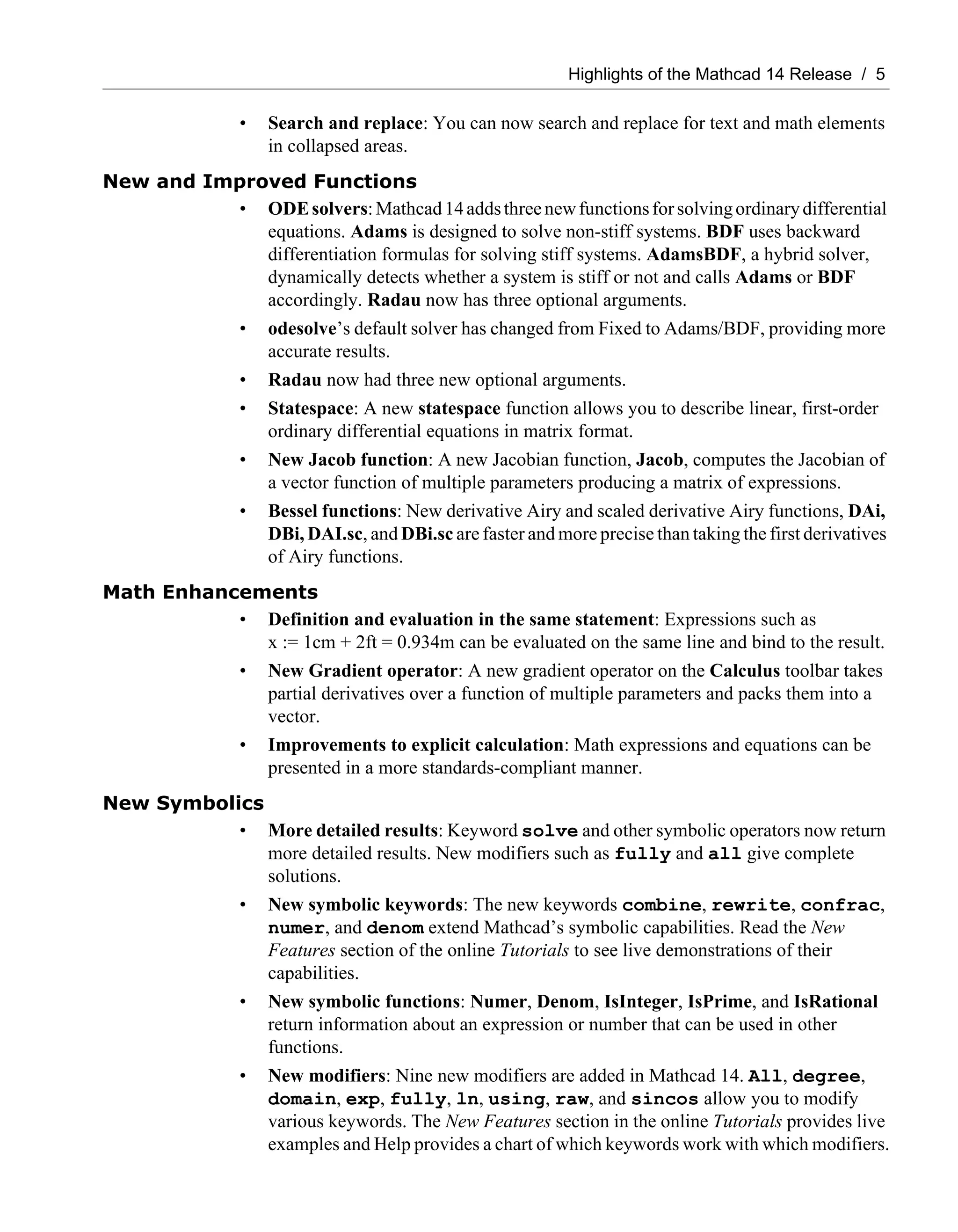 Math cad 14 user manual | PDF