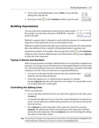 Math cad 14 user manual | PDF