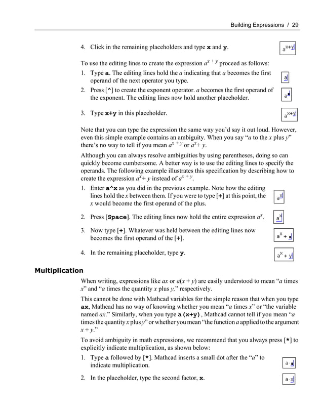 Math cad 14 user manual | PDF | Desktop Publishing | Computer Software and Applications