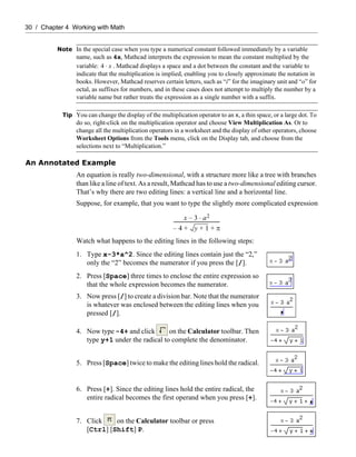 Math cad 14 user manual | PDF