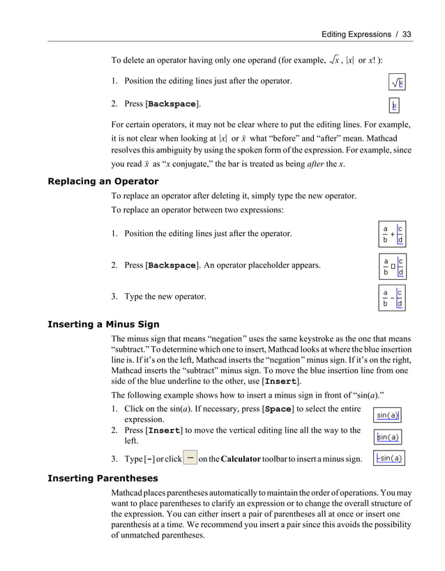 Math cad 14 user manual | PDF | Desktop Publishing | Computer Software and Applications