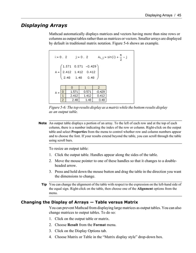 Math cad 14 user manual | PDF | Desktop Publishing | Computer Software and Applications