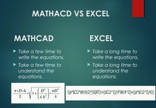 Mathcad presentation | PPT