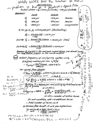 Math cad prime ncees excercise 444 solution | PDF