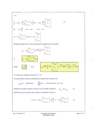Math cad transient heat transfer | PDF