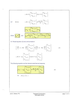 Math cad transient heat transfer | PDF