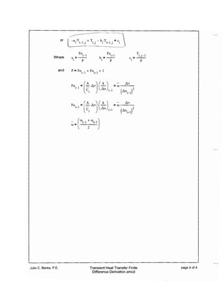 Math cad transient heat transfer | PDF