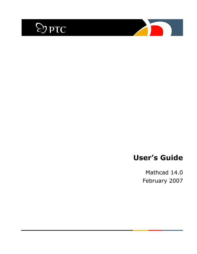 Mathcad users guide | PDF