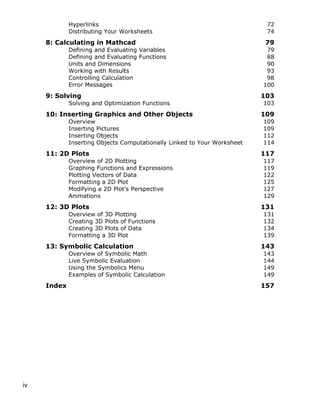 Mathcad users guide | PDF