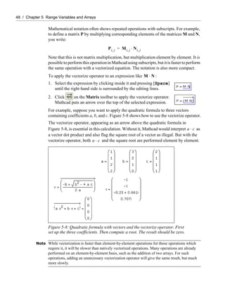 Mathcad users guide | PDF