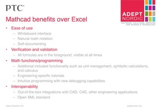 Mathcad vs excel presentation 1311 | PDF | Science