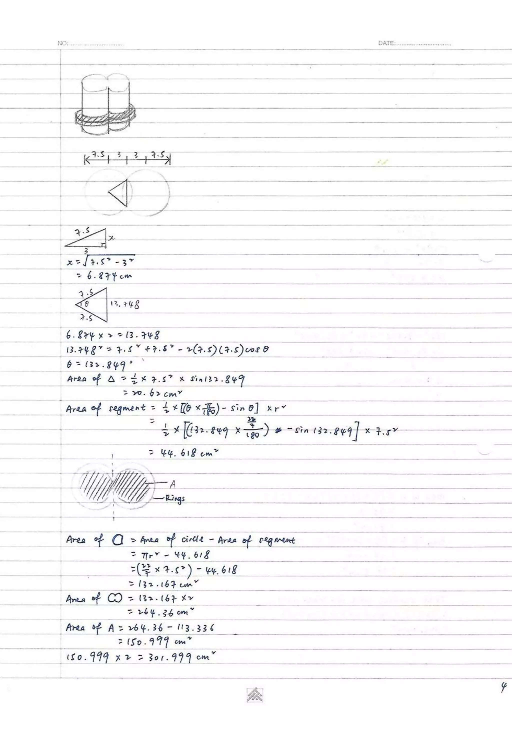 Area and volume calculation | PDF