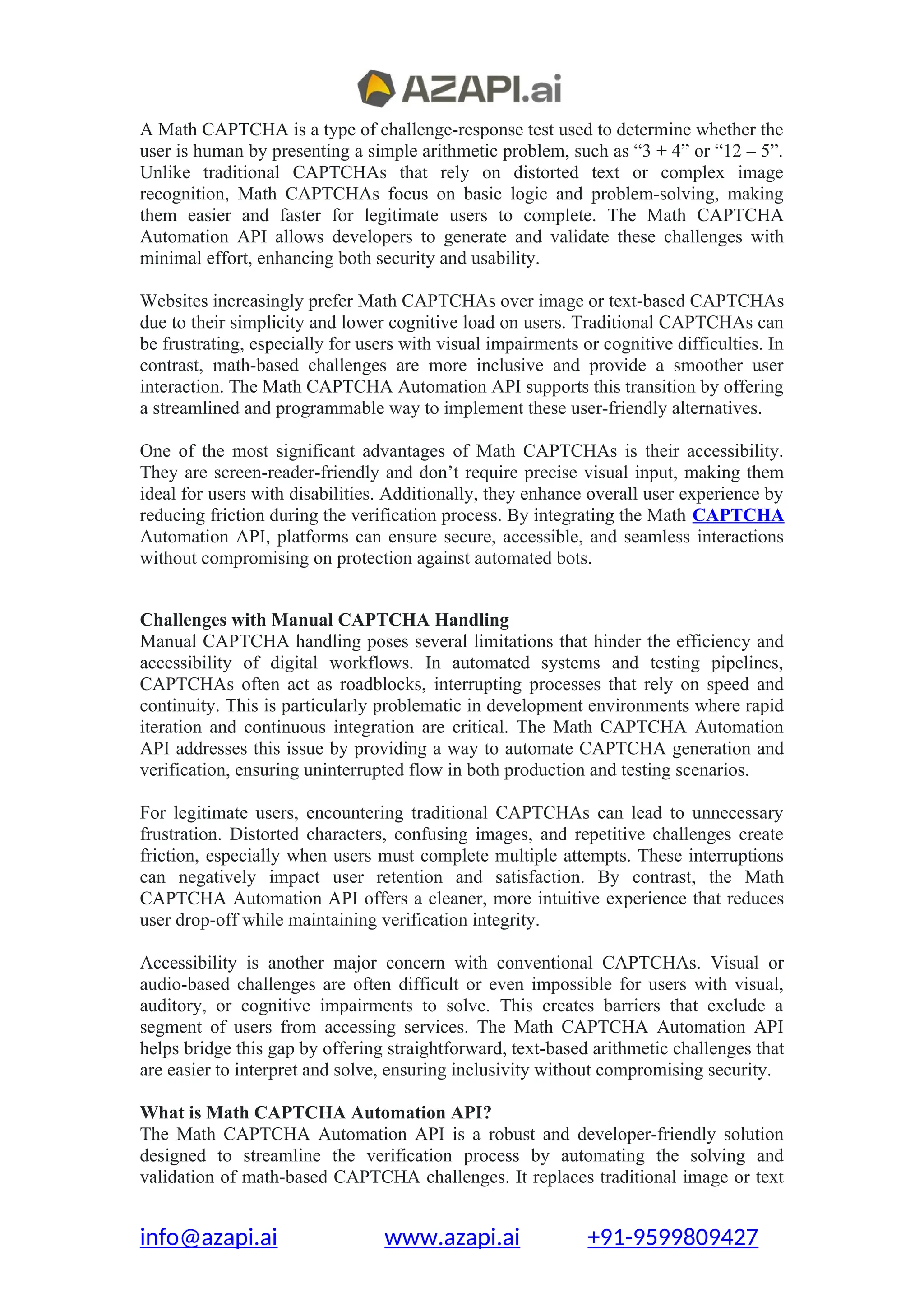 Math CAPTCHA Automation API for Seamless User Verification.docx