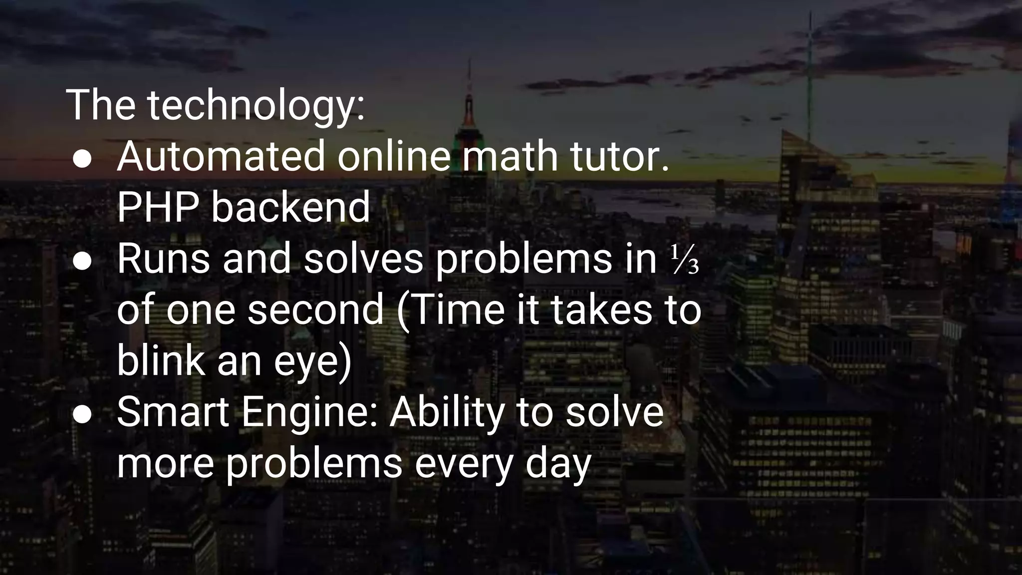 Math Celebrity Pitch Deck | PPTX