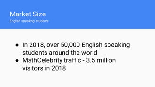 Math Celebrity Pitch Deck | PPTX