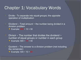 Math chapter 1 | PPT