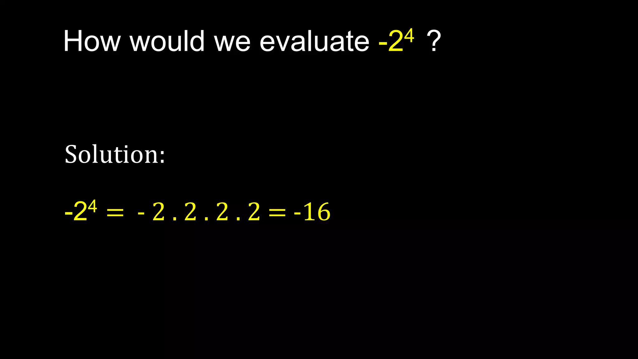 Math chapter 3 exponent and exponents as repeated multiplication | PPTX