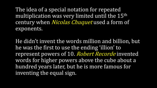 Math chapter 3 exponent and exponents as repeated multiplication | PPT