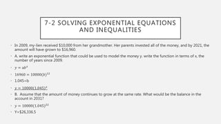 Math chapter 7 | PPTX