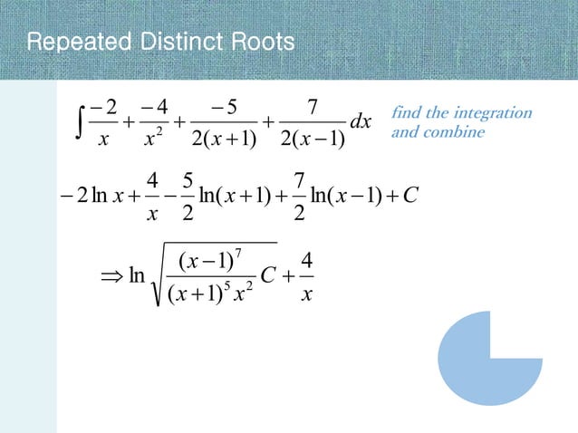 partial fractions calculus integration | PPTX | Physics | Science