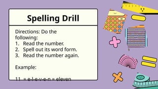 'Numbers : Standard, Word, and Expanded' | PPTX