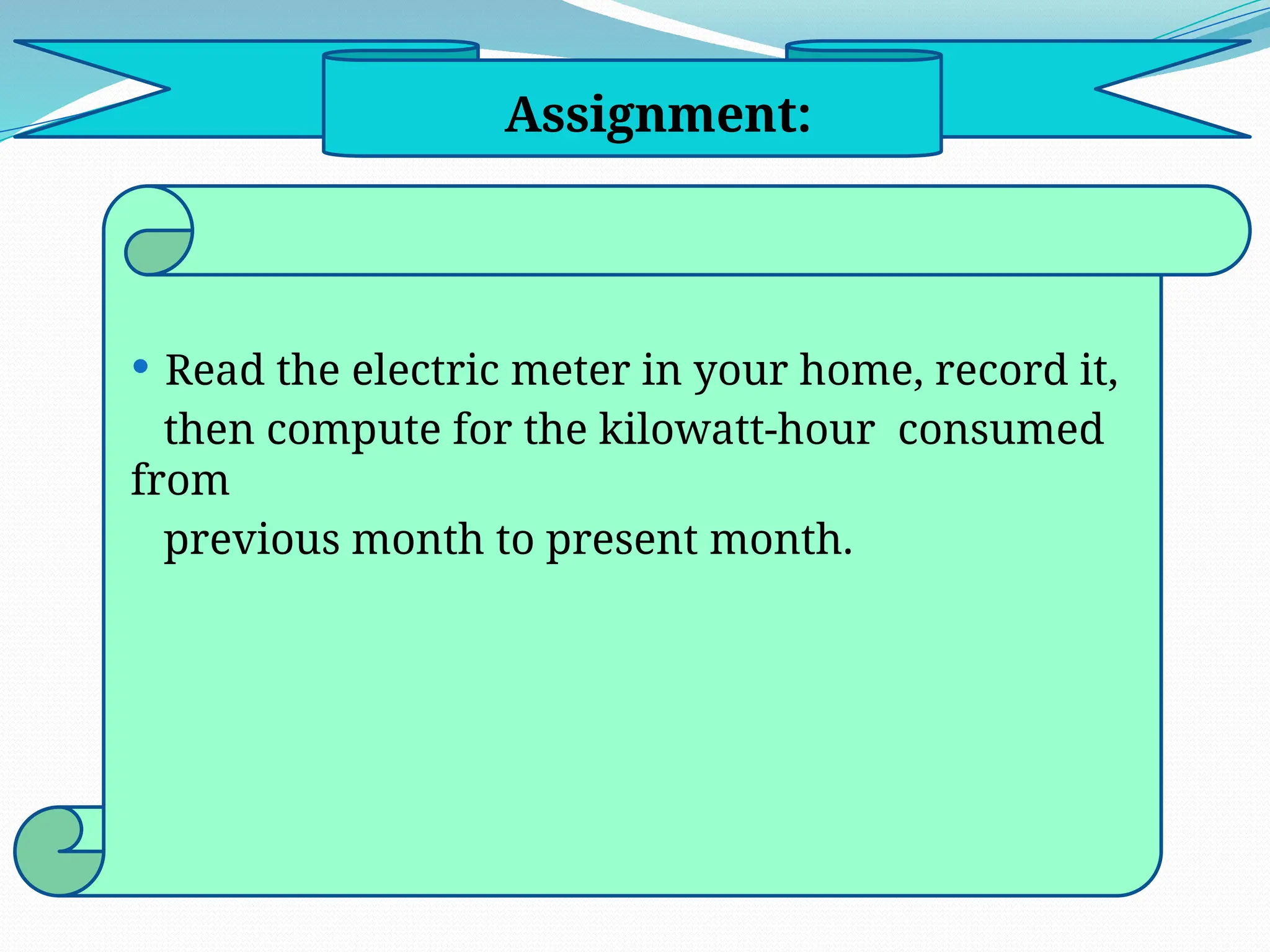 math cot 4th quarter.pptx -Read and interpret electric meter reading ...