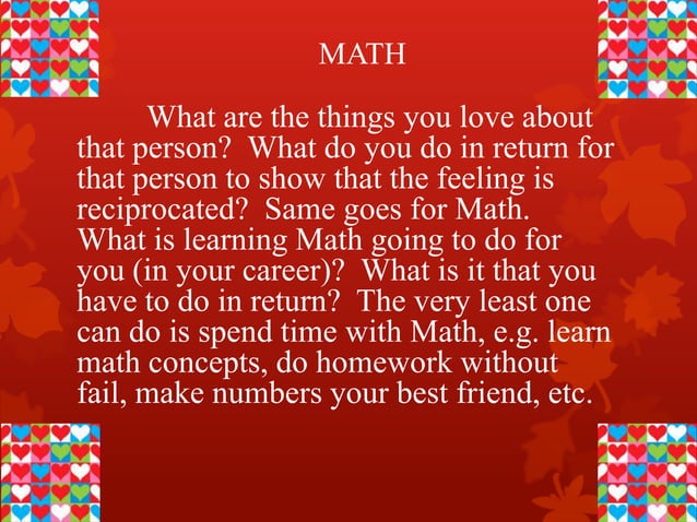 Math crisis blog power point | PPT