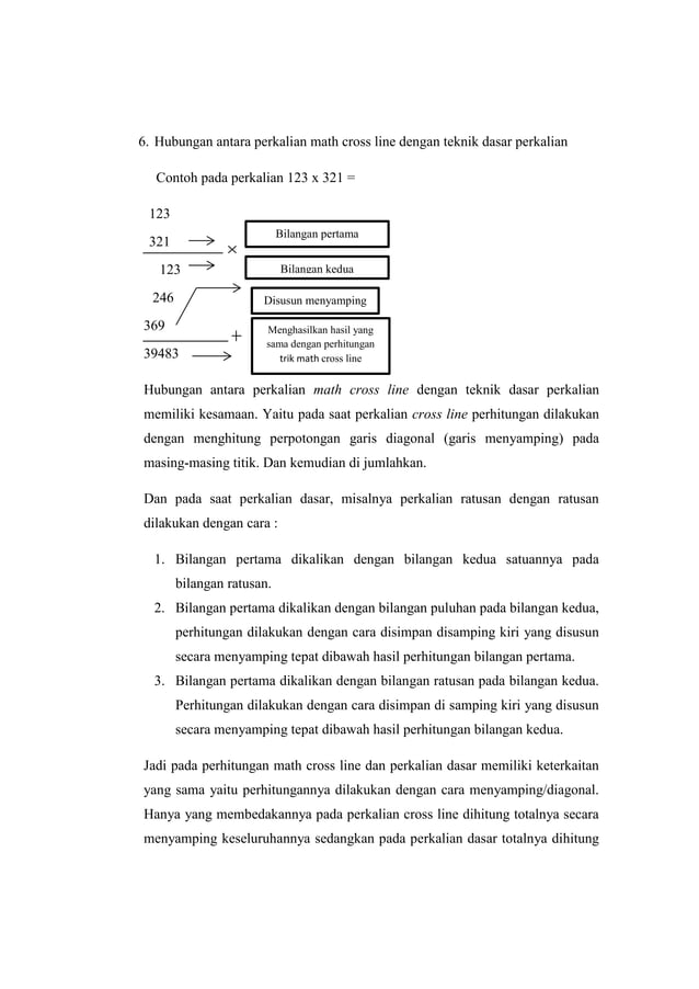 Math cross line1 | PDF