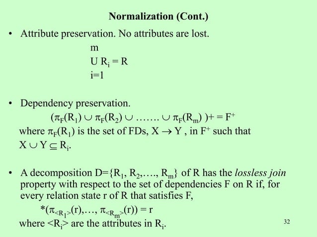 Functional Dependencies And Normalization With Well Explained Examples And Problems In
