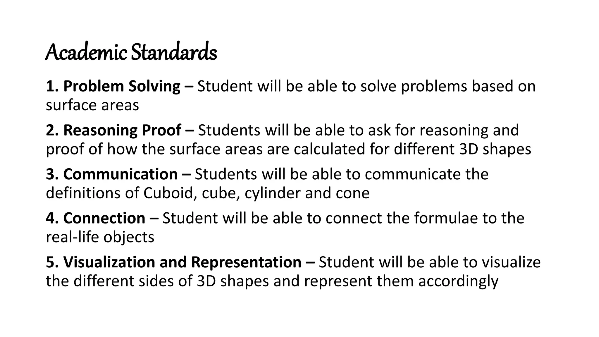 Mathematics Grade 9 (Surface Areas) Digital Plan - 2.pptx