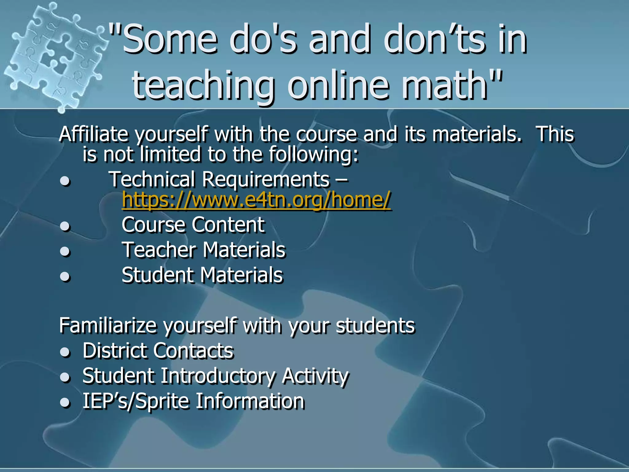 Math dos and donts | PPTX | Education