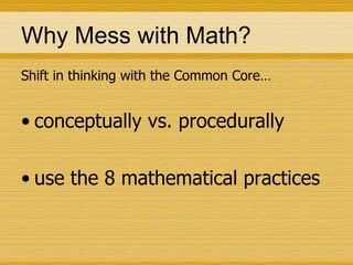 Math early release | PPT