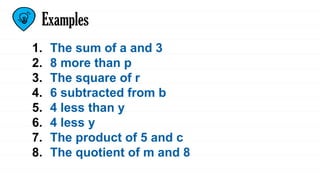 MATHEATICAL SENTENCE 1.pptx mathematicss | PPT