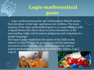Mathemathic games | PPT