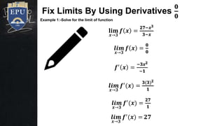 Limit of Function Mathematic | PPTX | Physics | Science